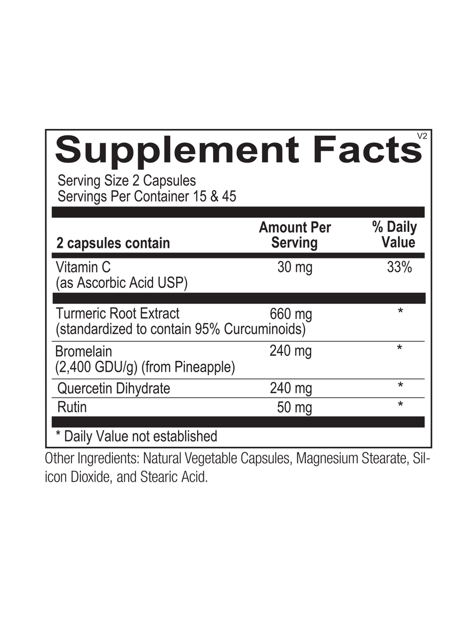 Traumeric 90 Capsules Ortho Molecular Products – HrtORG